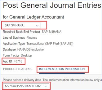 GUI Transactions for S4/HANA
