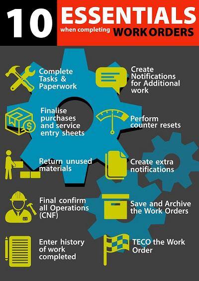 Tips to Complete Your SAP Work Orders